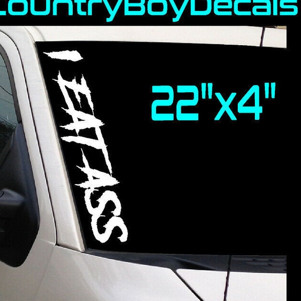 Eat Ass Stickers - Etsy