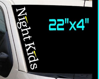 Initial D Night Kids Sticker - Etsy