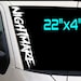 NIGHTMARE 22" Vinyl Decal Sticker JDM Car Diesel Truck Lifted Low Turbo ...