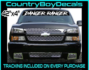 DIRTY GIRL 22 Windshield Vinyl Decal Truck Car Country Princess Turbo ...