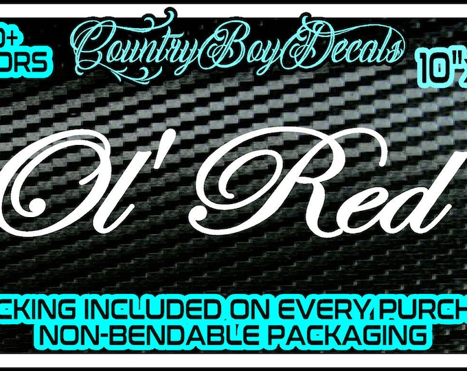 CUSTOM TEXT Vinyl Decal Sticker JDM Car Diesel Truck Turbo | Etsy