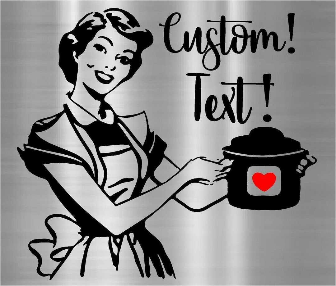 Custom Saying Personalized Decal Vinyl Sticker Instant Pot Crock ...