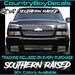 SOUTHERN RAISED 42 Vinyl Decal Sticker Diesel Truck Car Dirty South ...
