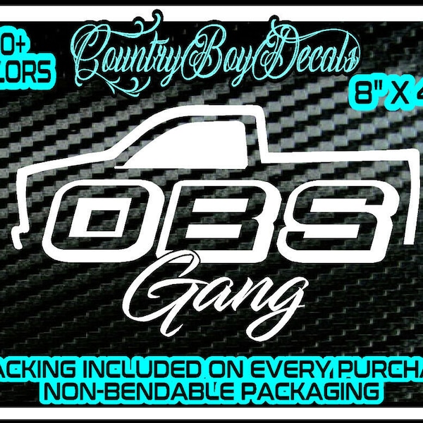 Truck Gang Decal Sticker - Etsy