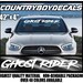 GHOST RIDER 42" X 4" Vinyl Decal Windshield Sticker JDM Car Turbo ...