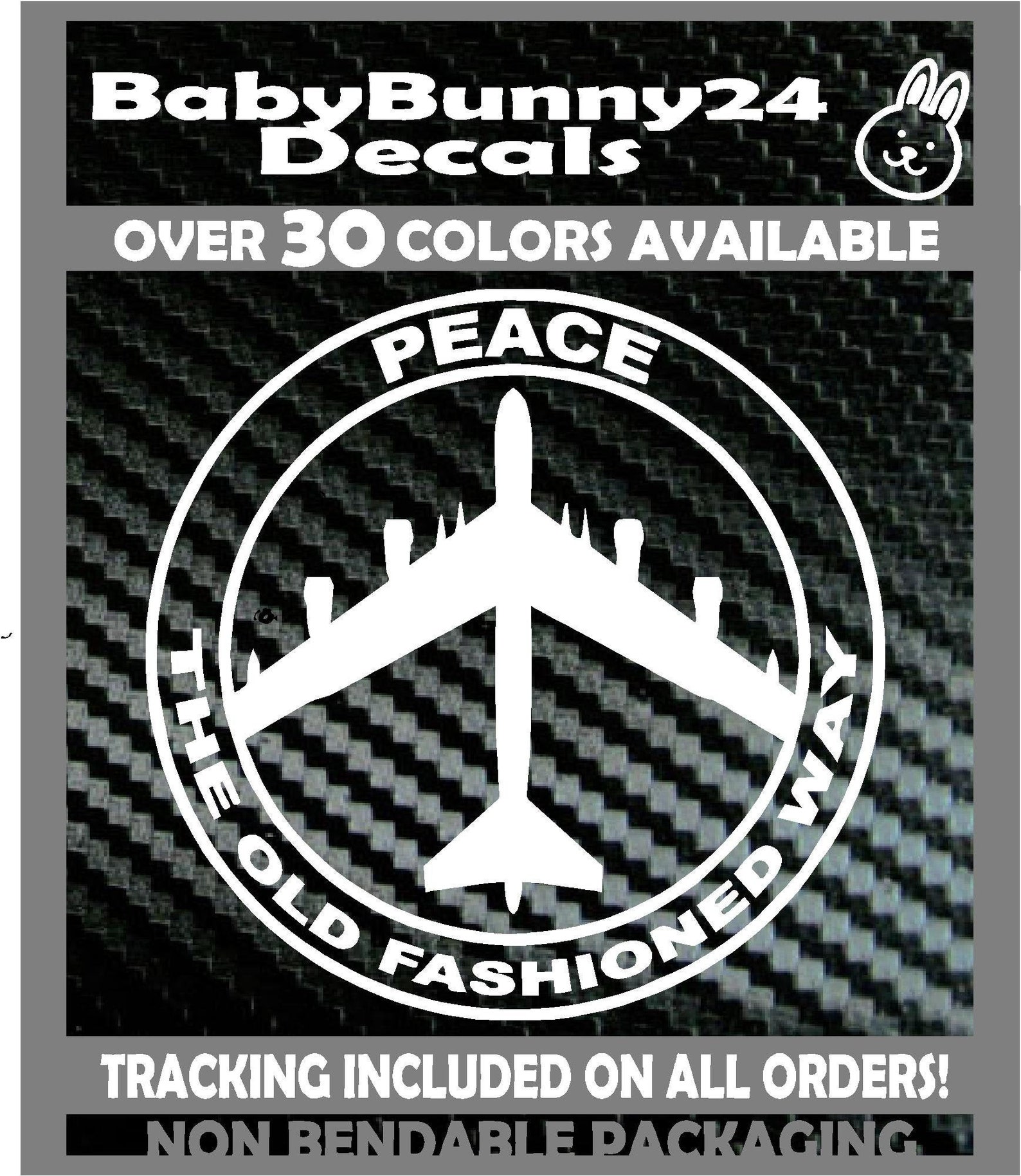 B-52 Peace Air Force Car Truck Decal Vinyl Sticker the Old | Etsy
