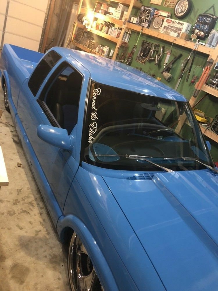 CUSTOM TEXT Script VERTICAL Windshield Vinyl Side Decal - Etsy