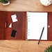 Personalized Leather Planner Cover, Refillable Planner Cover, Custom ...