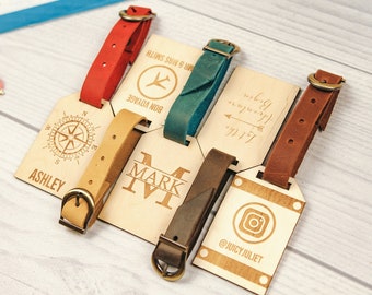 Laser Luggage Tag - Etsy