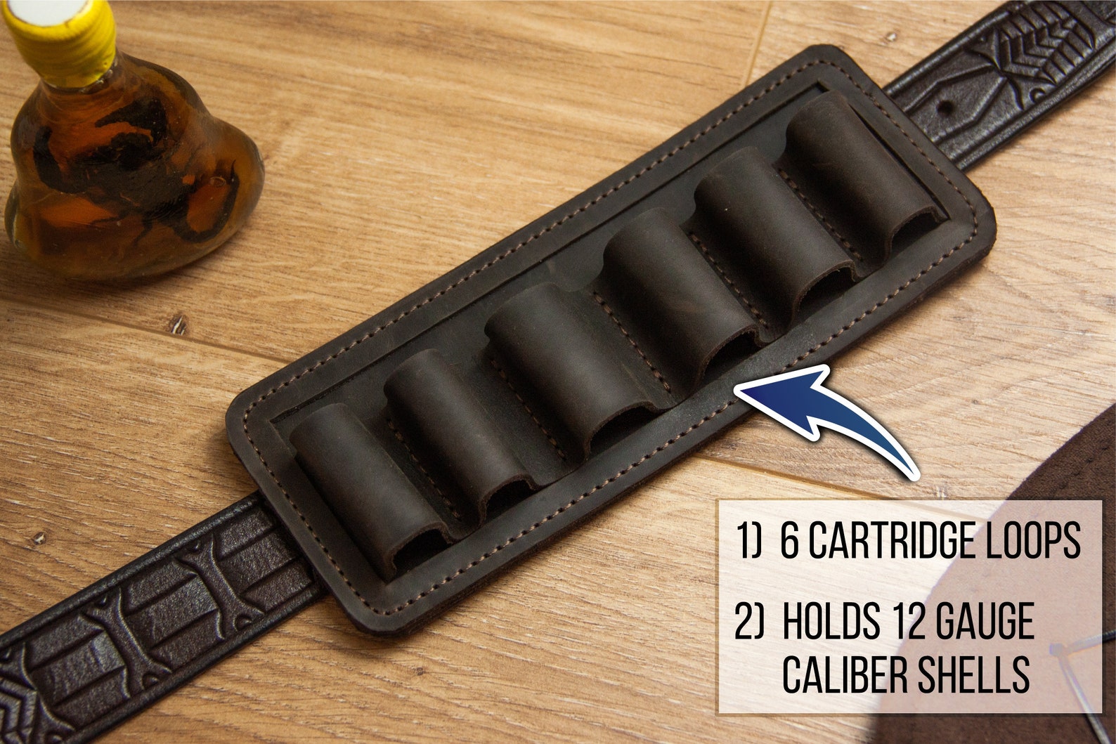 Leather Shell Beltshell Carrier Beltshotgun Cartridge - Etsy