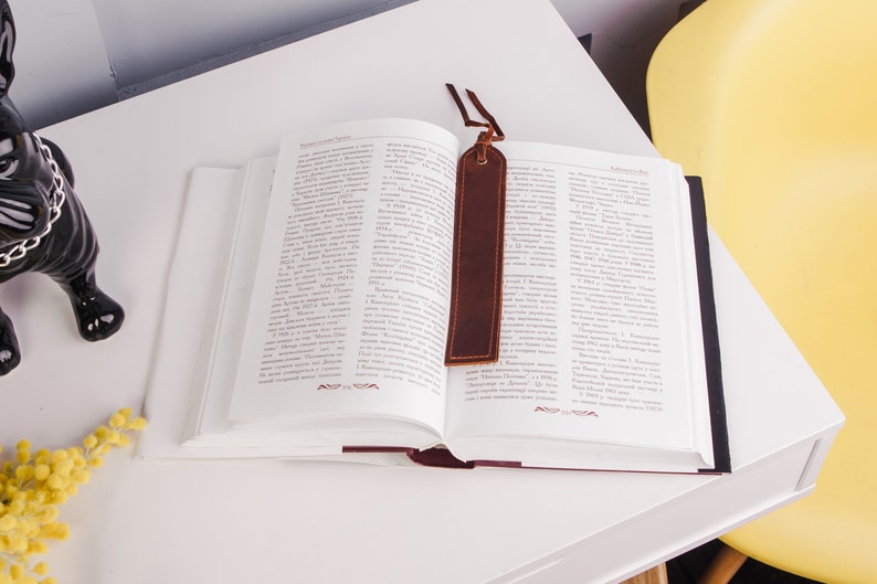 Leather Bookmark Personalized,custom Book Mark,monogramed Bookmarks ...