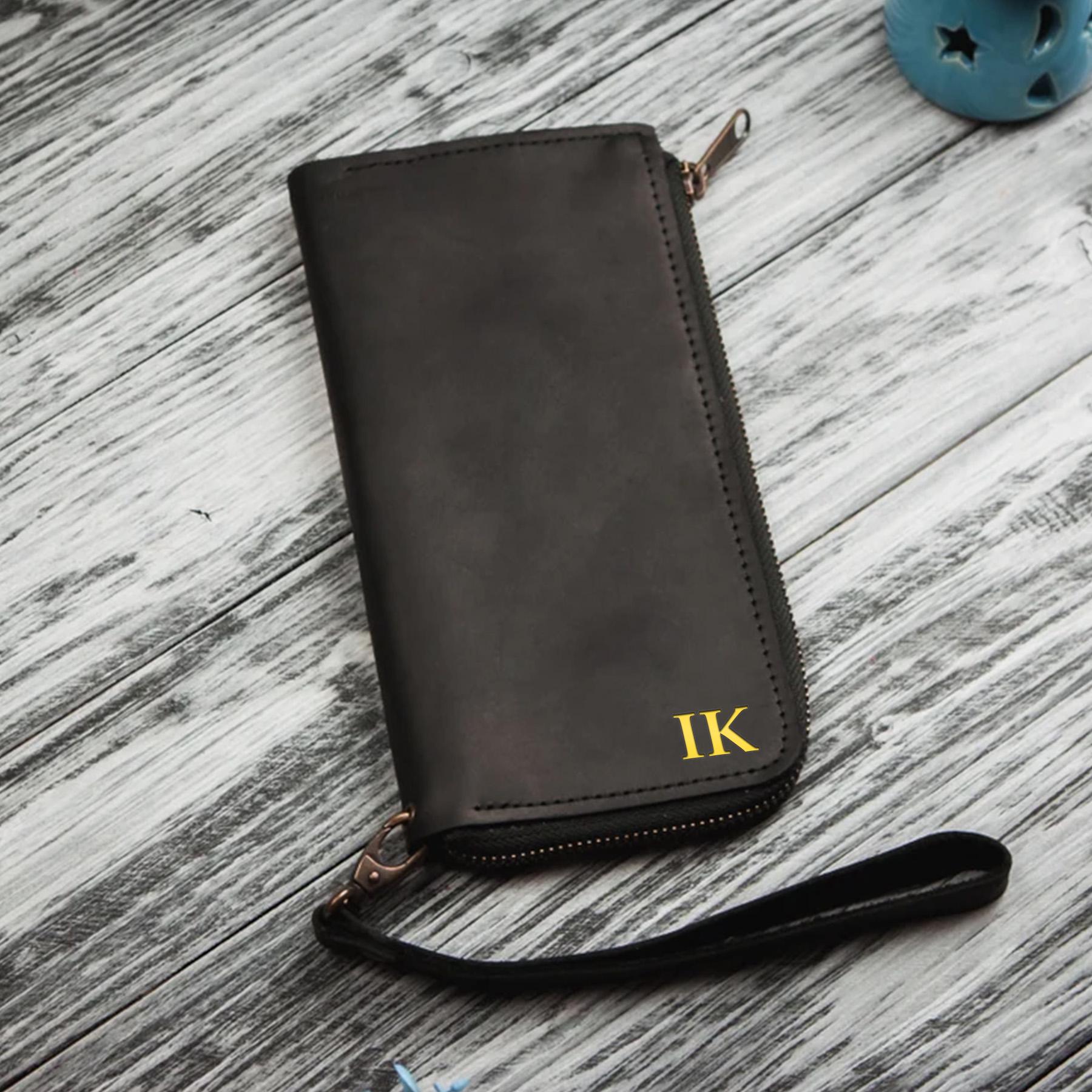 Wristlet Wallet Cell Phone, Wrist Wallet, Mens Leather Wallet ...