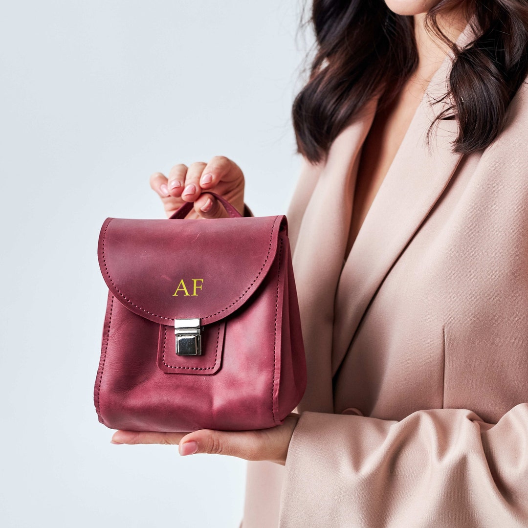 Custom Leather Makeup Bag, Leather Cosmetic Case, Leather Makeup Pouch ...