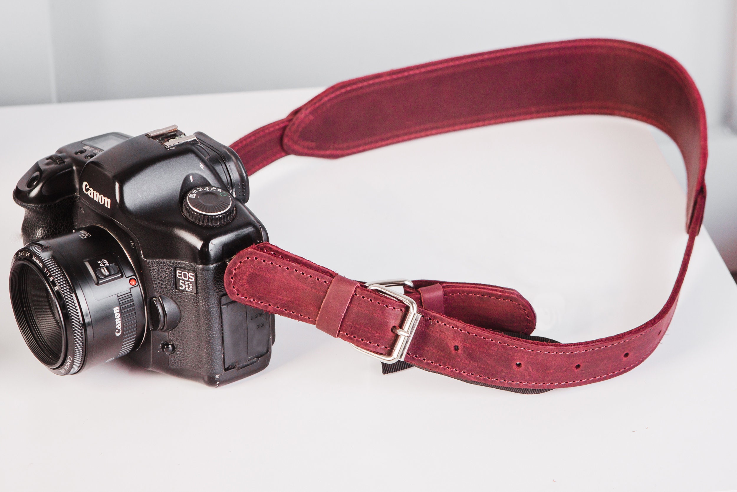 Leather Camera Strappersonalized Camera Strapleather Camera - Etsy