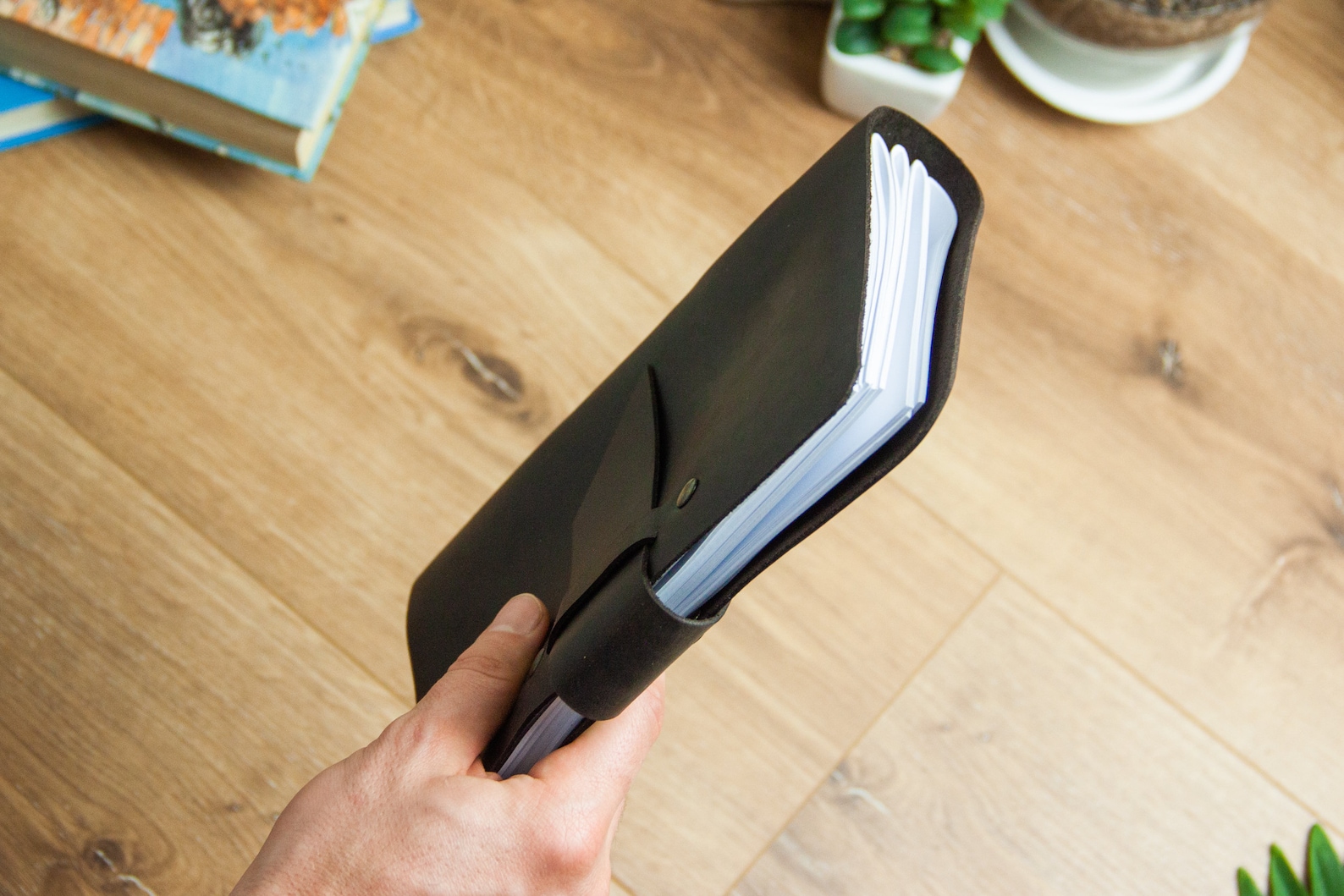 Handmade Leather Journal, Engraved Leather Journal, Leather Notebook ...