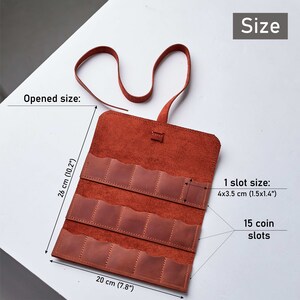 Personalized Leather Coin Holder,leather Coin Pouch,coin Case,coin ...