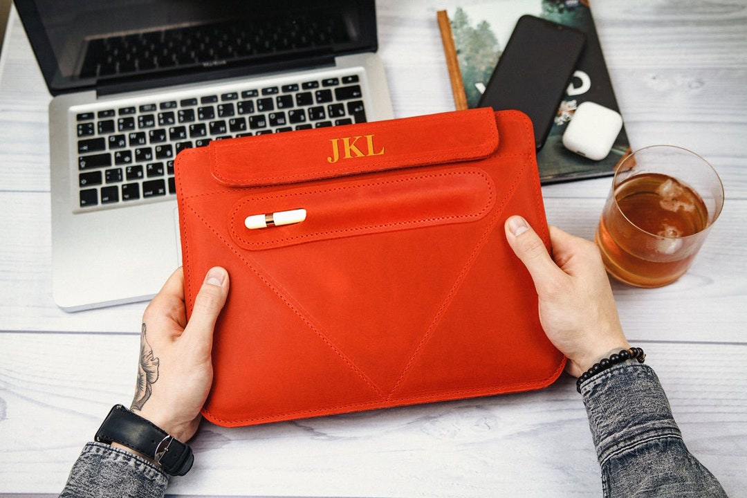 Personalized Leather iPad Sleeve,custom iPad Mini 6 Case,cover for iPad ...