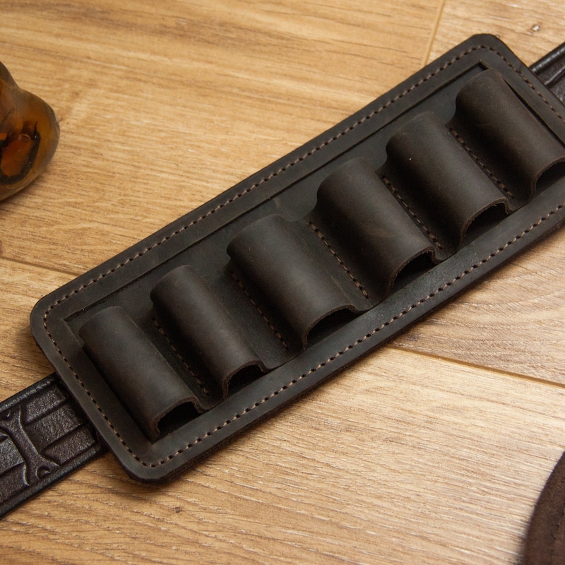 Leather Shotgun Shell Pouch - Etsy