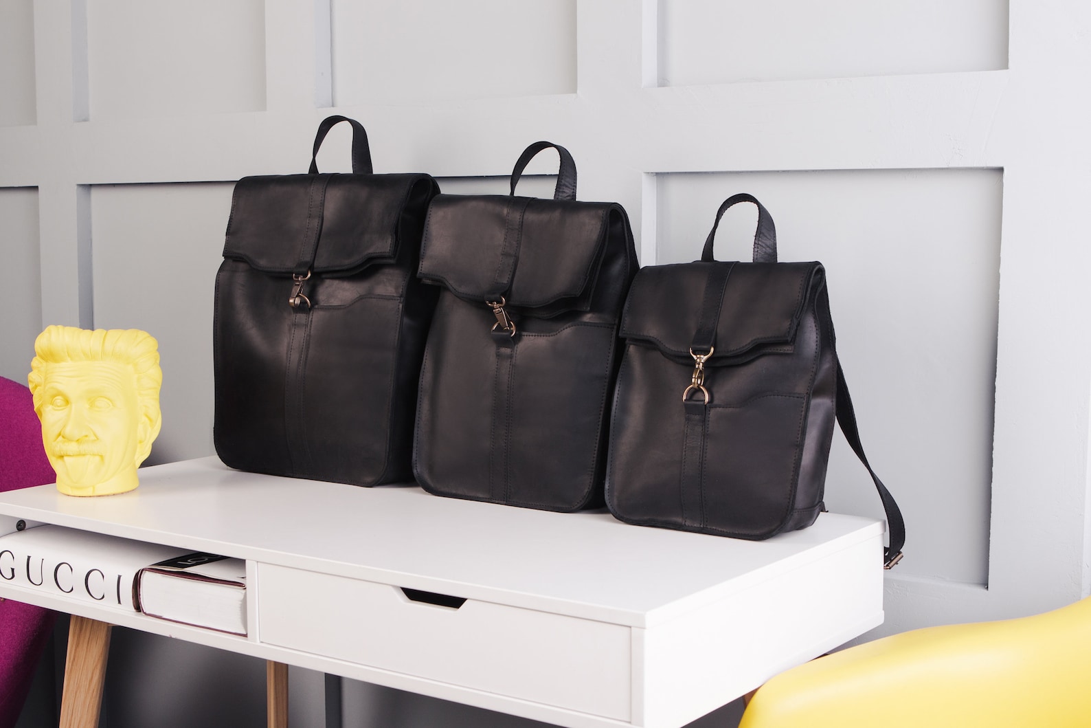 Mini Backpack Purse Leather Backpack Women Small Backpack - Etsy