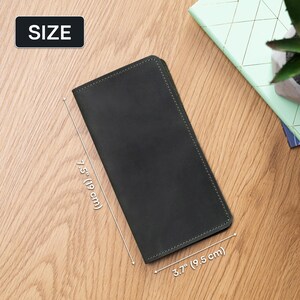 Engraved Leather Bill Holder, Leather Receipt Cover, Restaurant Check ...