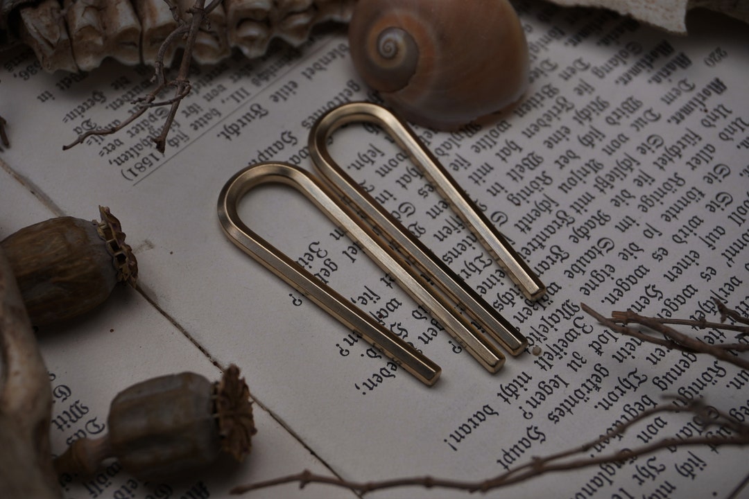 8 Gauge Brass Ear Hanger, Simple Ear Weights, Brass Ear Weights, Ear ...