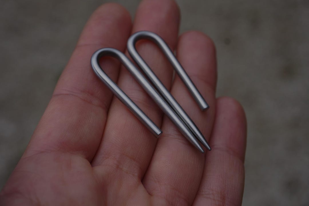 8 Gauge Steel Ear Hanger, Simple Ear Weights, Steel Ear Weights, Ear ...