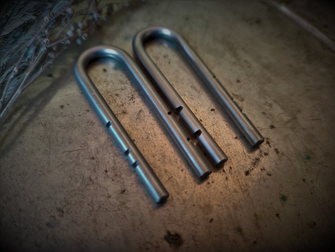 6 Gauge Steel Ear Hanger, Simple Ear Weights, Steel Ear Weights, Ear ...