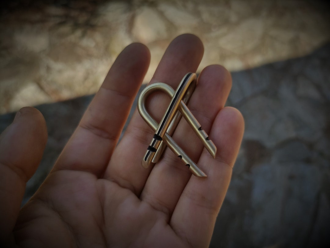 6 Gauge Brass Ear Hanger, Simple Ear Weights, Brass Ear Weights, Ear ...