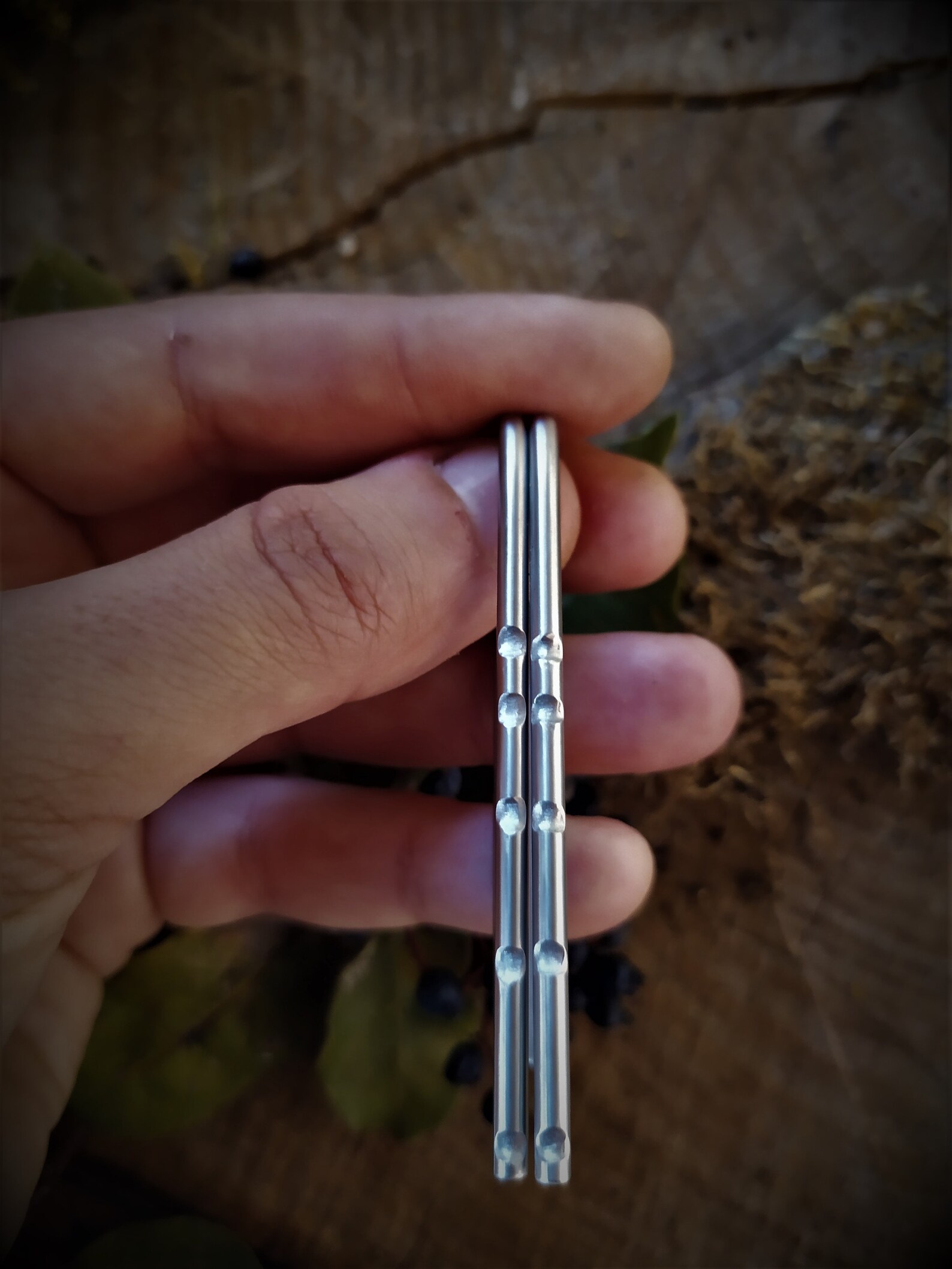 8 Gauge Steel Ear Hanger Simple Ear Weights Steel Ear | Etsy