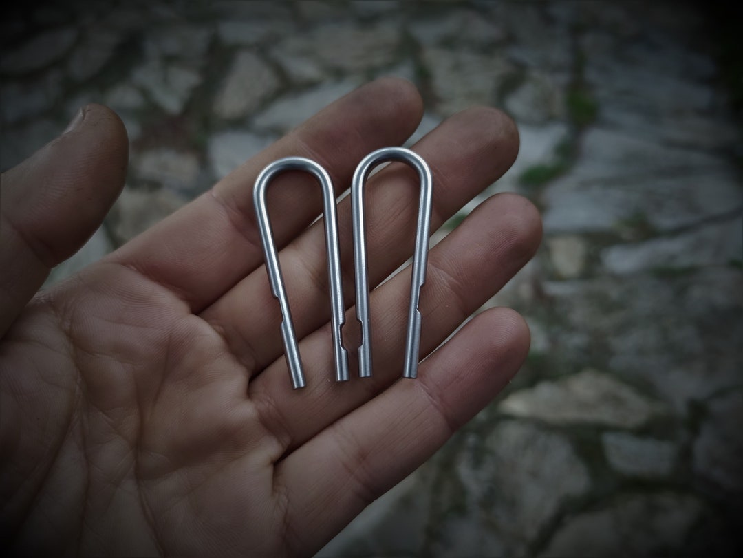 8 Gauge Steel Ear Hanger, Simple Ear Weights, Steel Ear Weights, Ear ...
