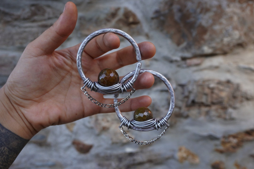 4 Gauge Aluminum Weights, Aluminum Hoops, Stretched Ears - Lobes, Ear ...
