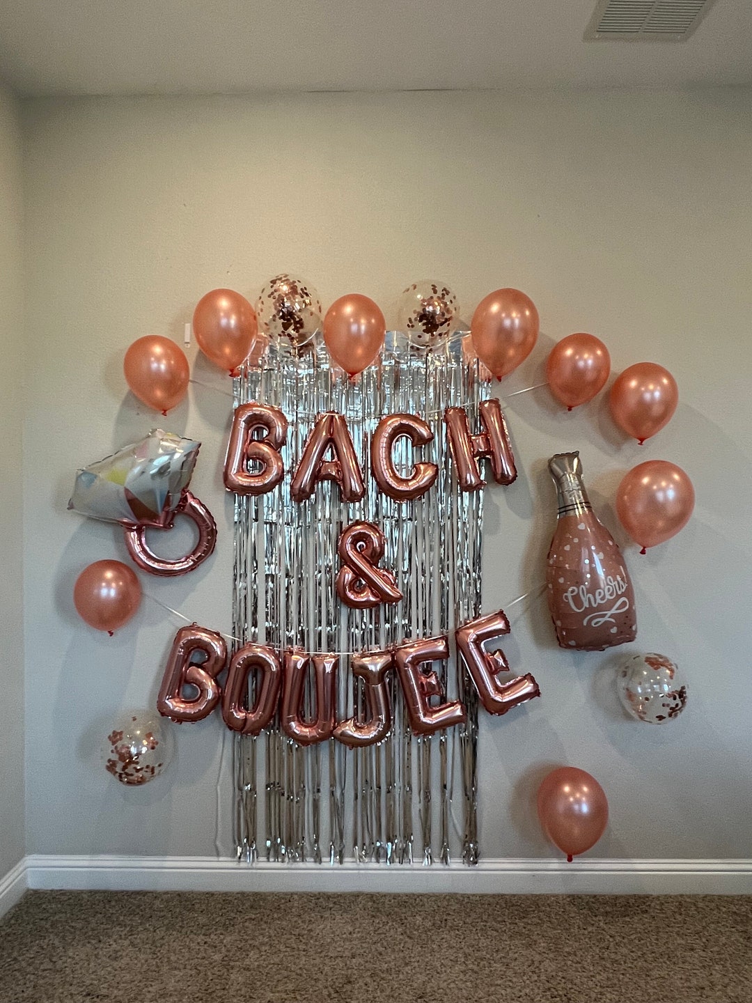Bach and Boujee Balloon Bridal Shower Balloons Bachelorette Party ...