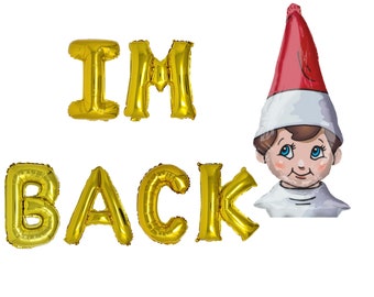 Im Back Elf Banner - Etsy