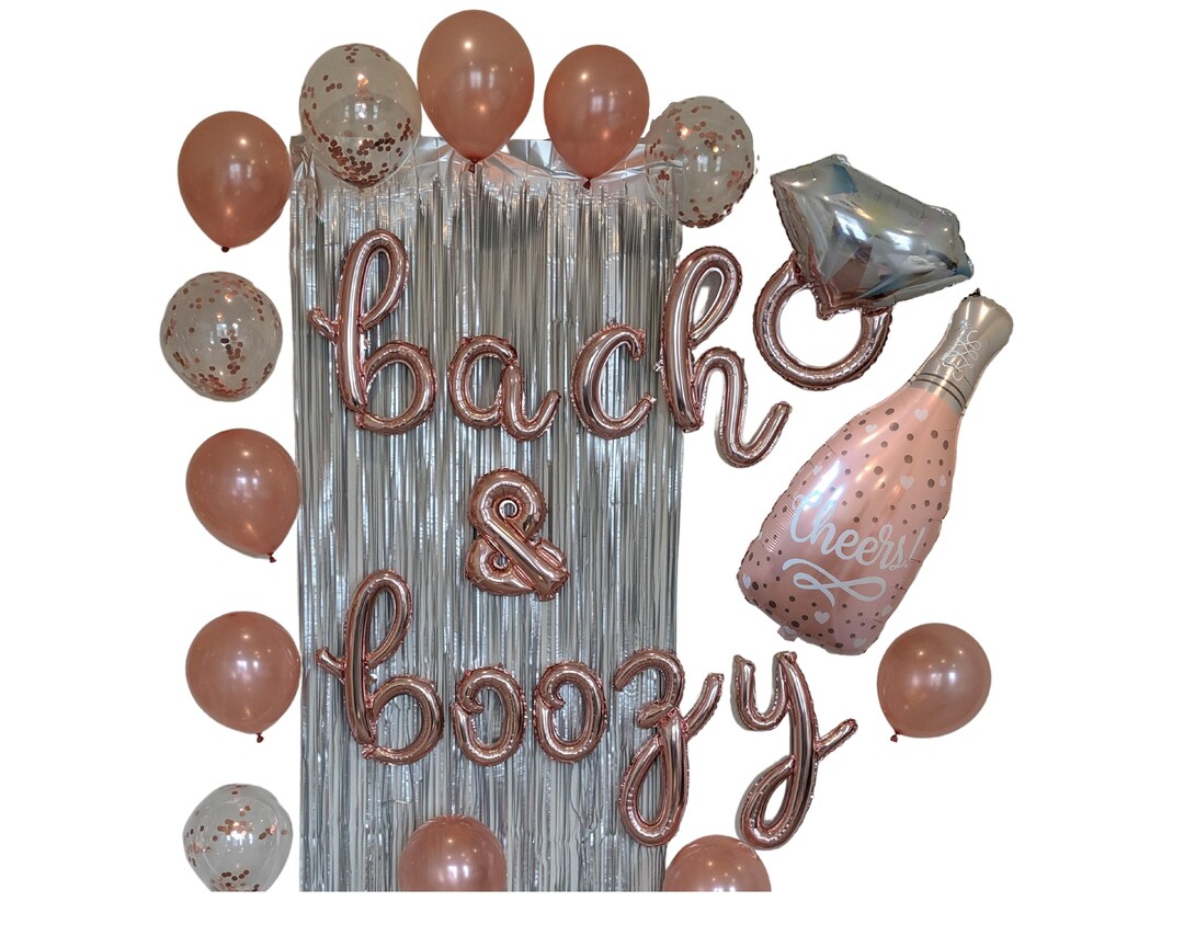 Bach and Boozy Balloon Bridal Shower Balloons Bachelorette Party ...