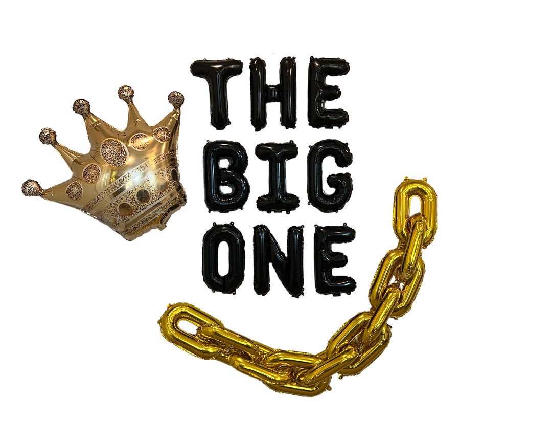 The Big One Balloon Banner the Big One Decorations the Notorious One ...