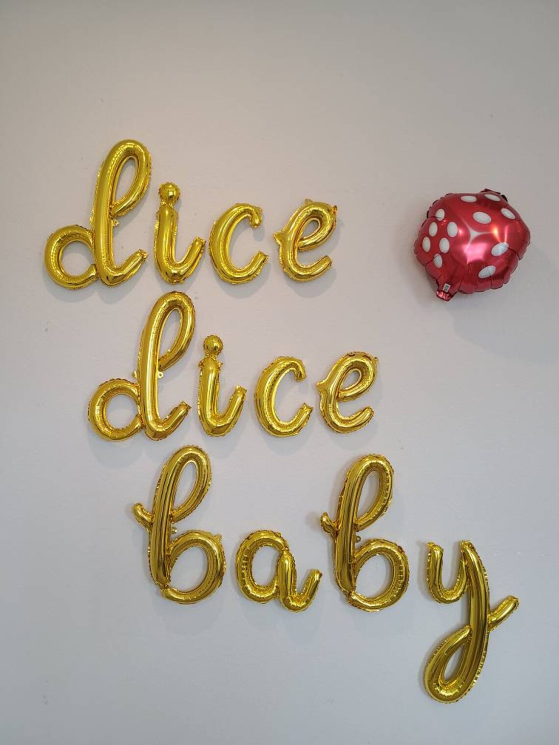 Dice Dice Baby Balloons Dice Balloons Casino Night Casino | Etsy