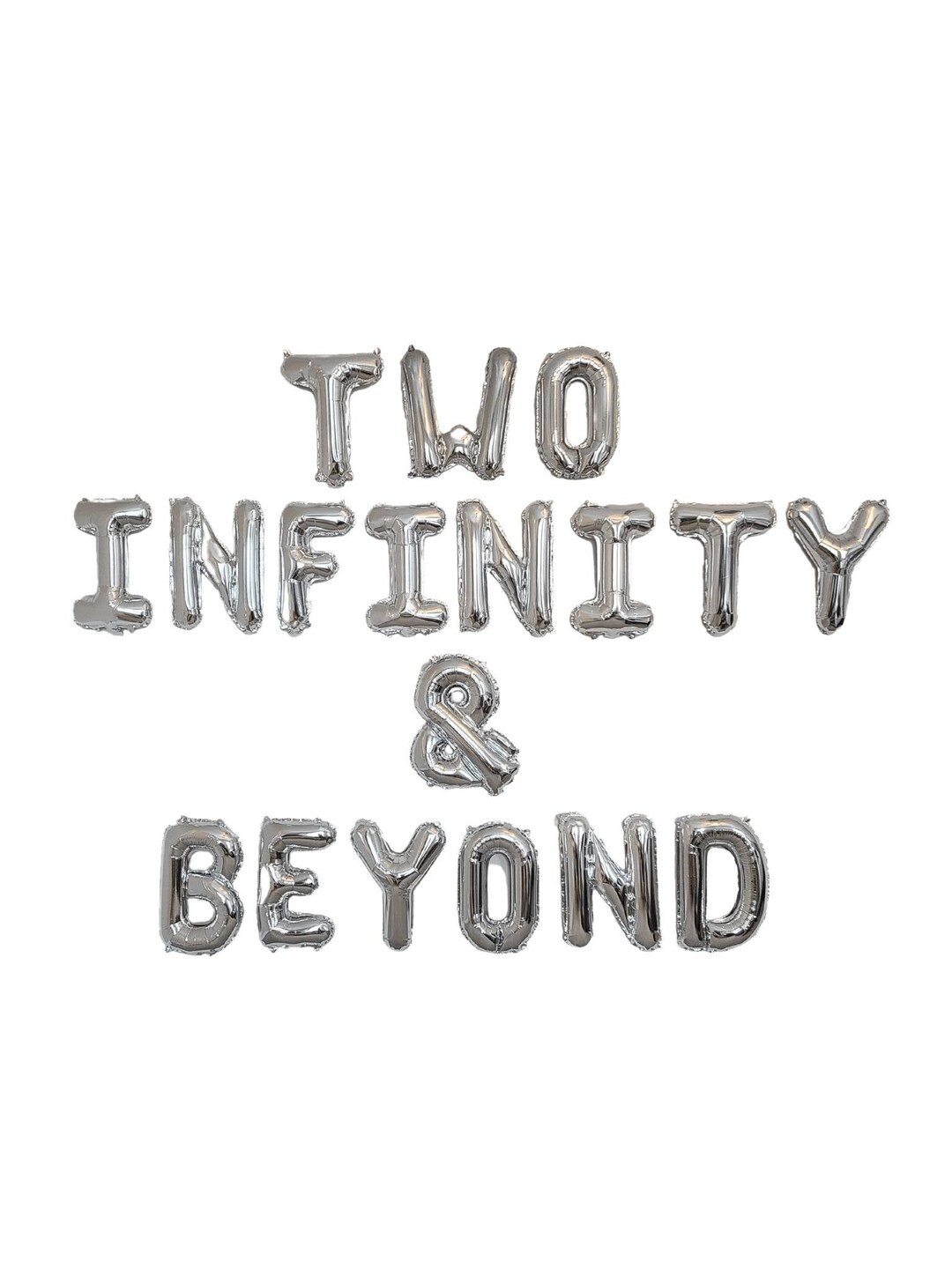 Two Infinity & Beyond Balloon Banner Second Birthday Birthday Party 2nd ...