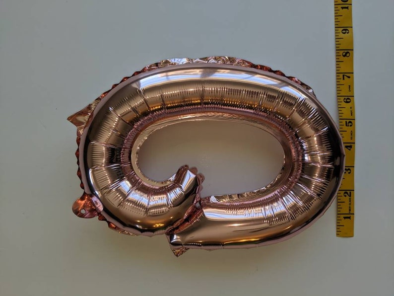 Custom Cursive Balloon Phrase Rose Gold Balloon Banner Cursive Letters ...