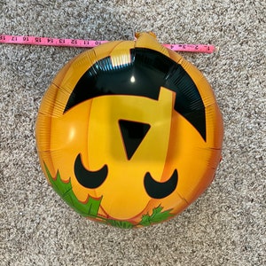Lil Pumpkin Balloon Banner With Pumpkin Balloon Halloween Balloons ...