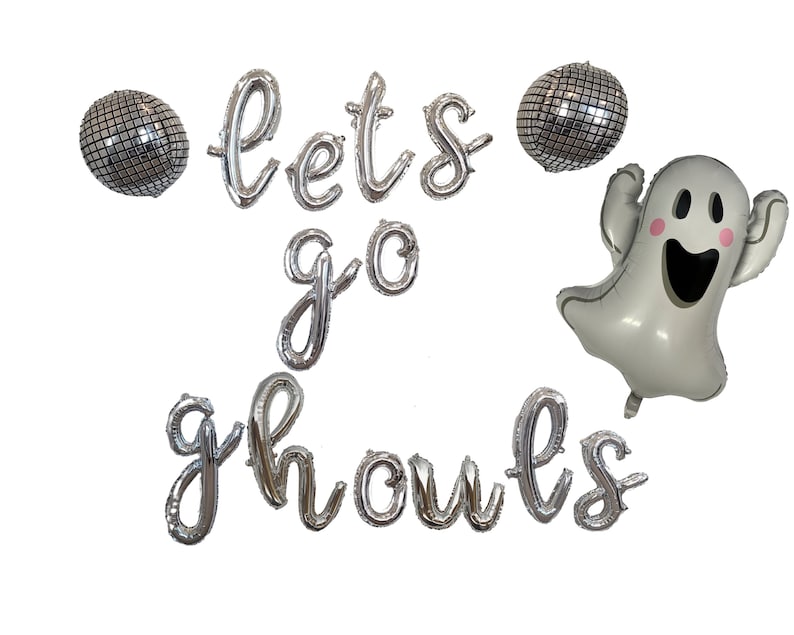 Lets Go Ghouls Bachelorette Party Decorations Lets Go Girls - Etsy