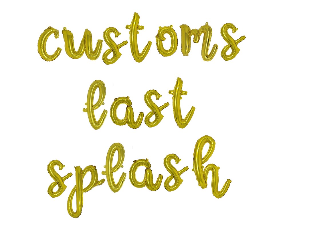 Last Splash Bachelorette Party Decorations Mermaid Bachelorette Last ...