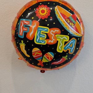 Fiesta Balloon Set Fiesta Balloons Avocado Balloons First Fiesta Final ...