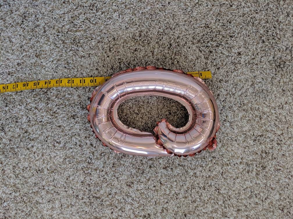 Cursive Rose Gold Fur Ever Young Balloons Pet Birthday | Etsy