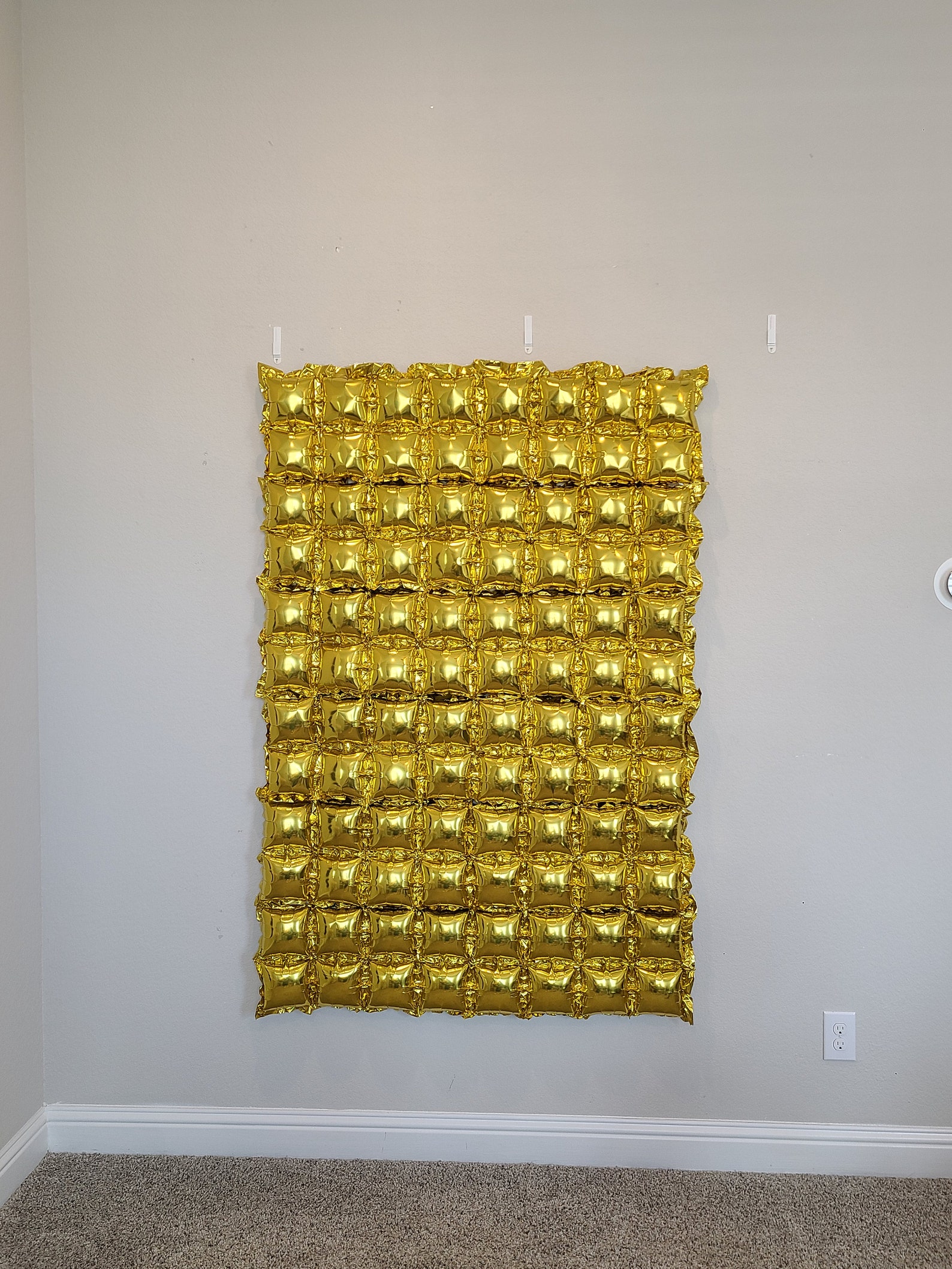 6 Piece Gold Foil Balloon Backdrop Gold Photography Backdrop | Etsy