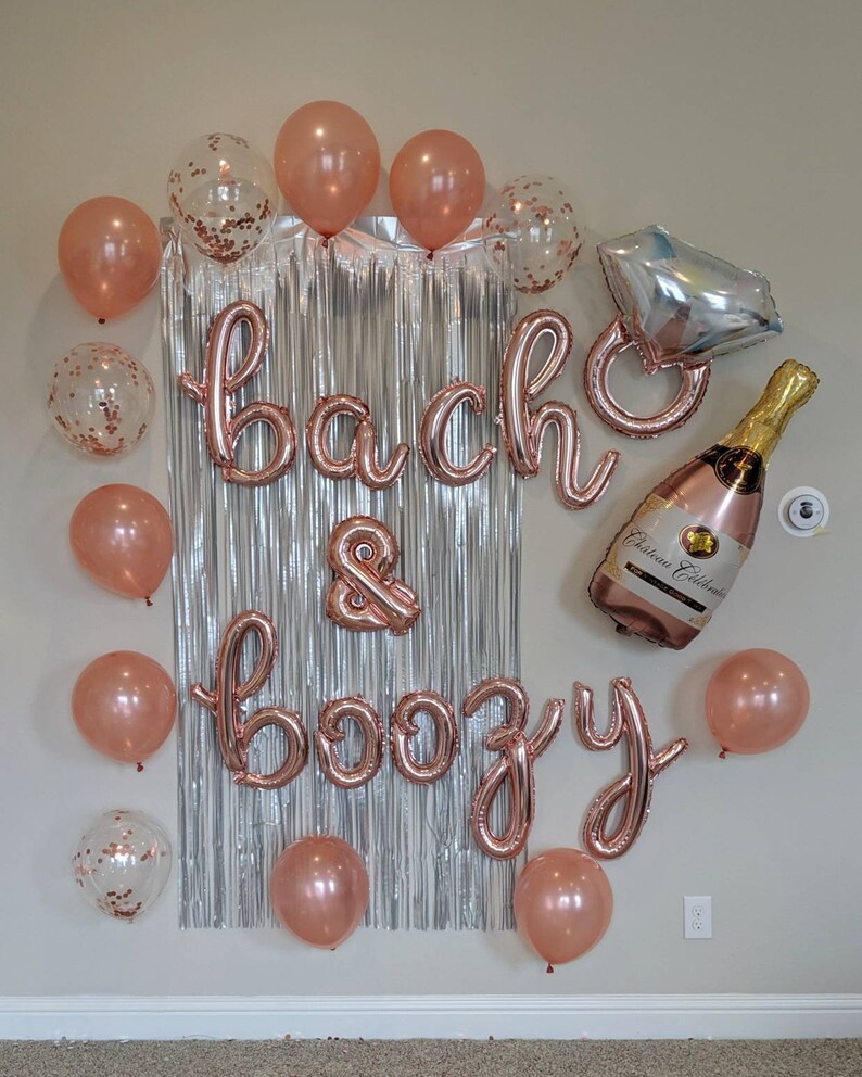 Bach and Boozy Balloon Bridal Shower Balloons Bachelorette | Etsy