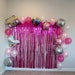 Let's Go Party Backdrop Pink 90s Backdrop Pink Foil - Etsy