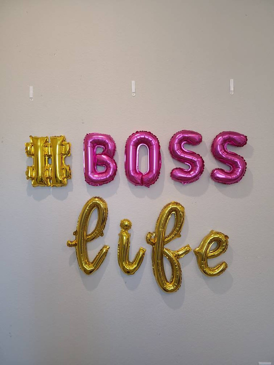 Boss Life Balloons #girl Boss #boss Pink Boss Balloons Boss Life ...