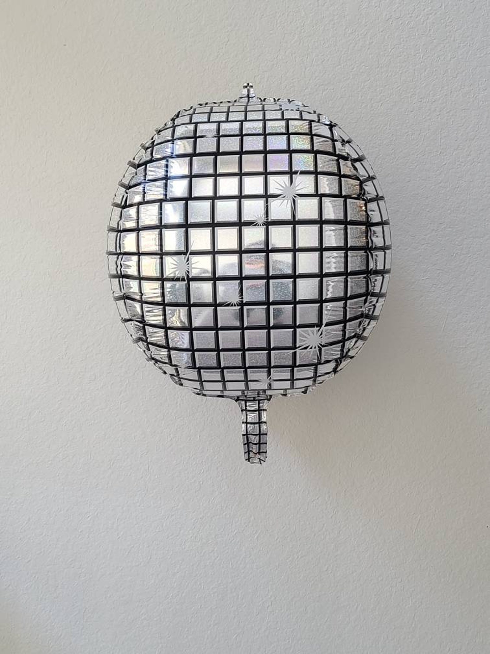 Silver Disco Backdrop Disco Bachelorette Disco Birthday Silver | Etsy