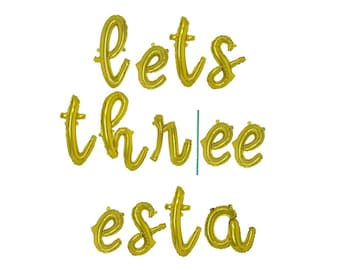 Three Esta Banner | Etsy