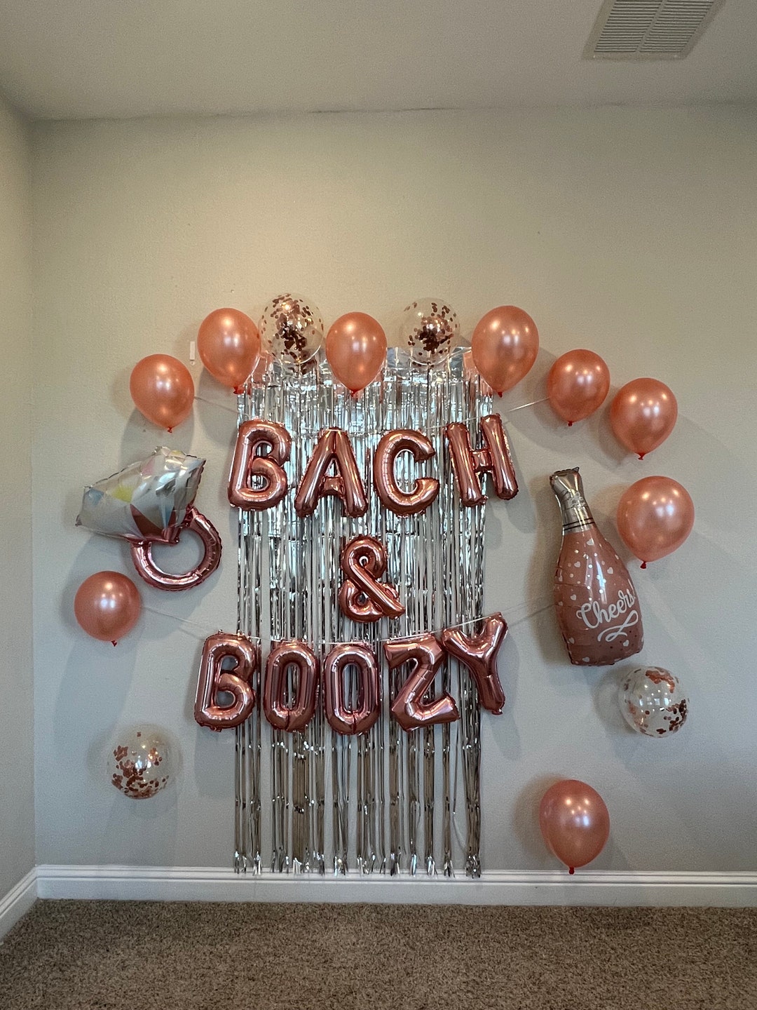 Bach and Boujee Balloon Bridal Shower Balloons Bachelorette Party ...
